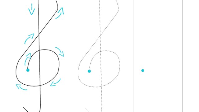 Apprendre à dessiner une clé de sol | MOMES Apprendre à dessiner une clé de sol | MOMES
