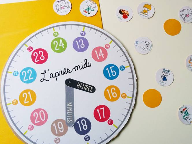 DIY : Imprimer votre propre horloge | MOMES
