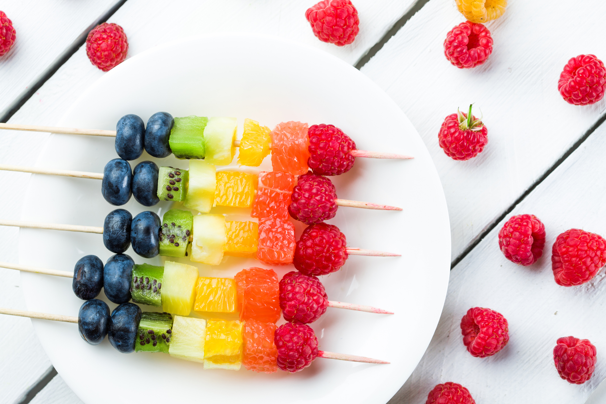 Recette : brochette de fruits | MOMES