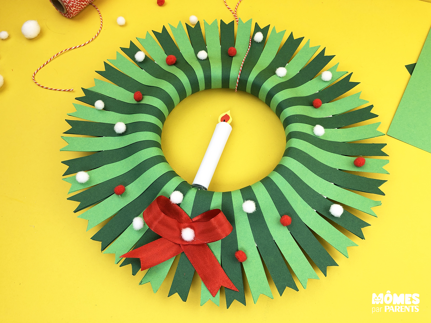 Couronne De Noel Activite Manuelle