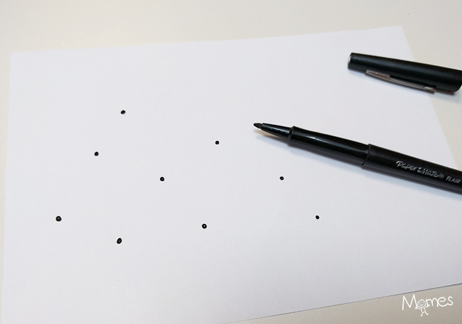 Jeu de dessin : avec des points ! | MOMES.net