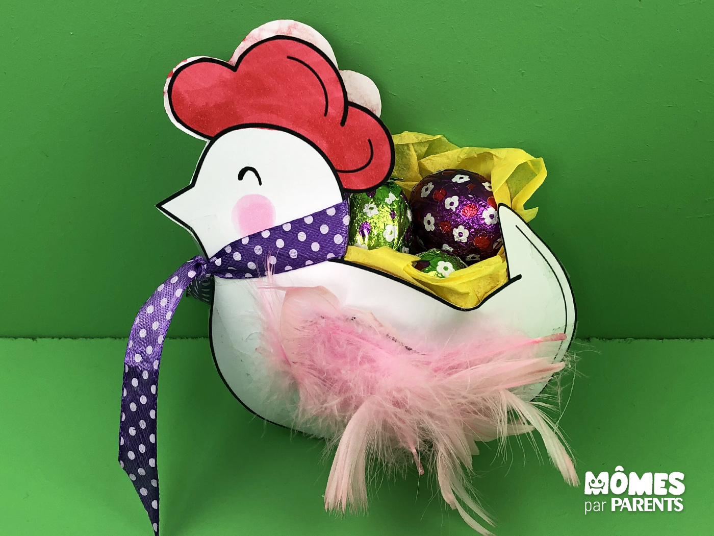 DIY petite poule de pâques | MOMES