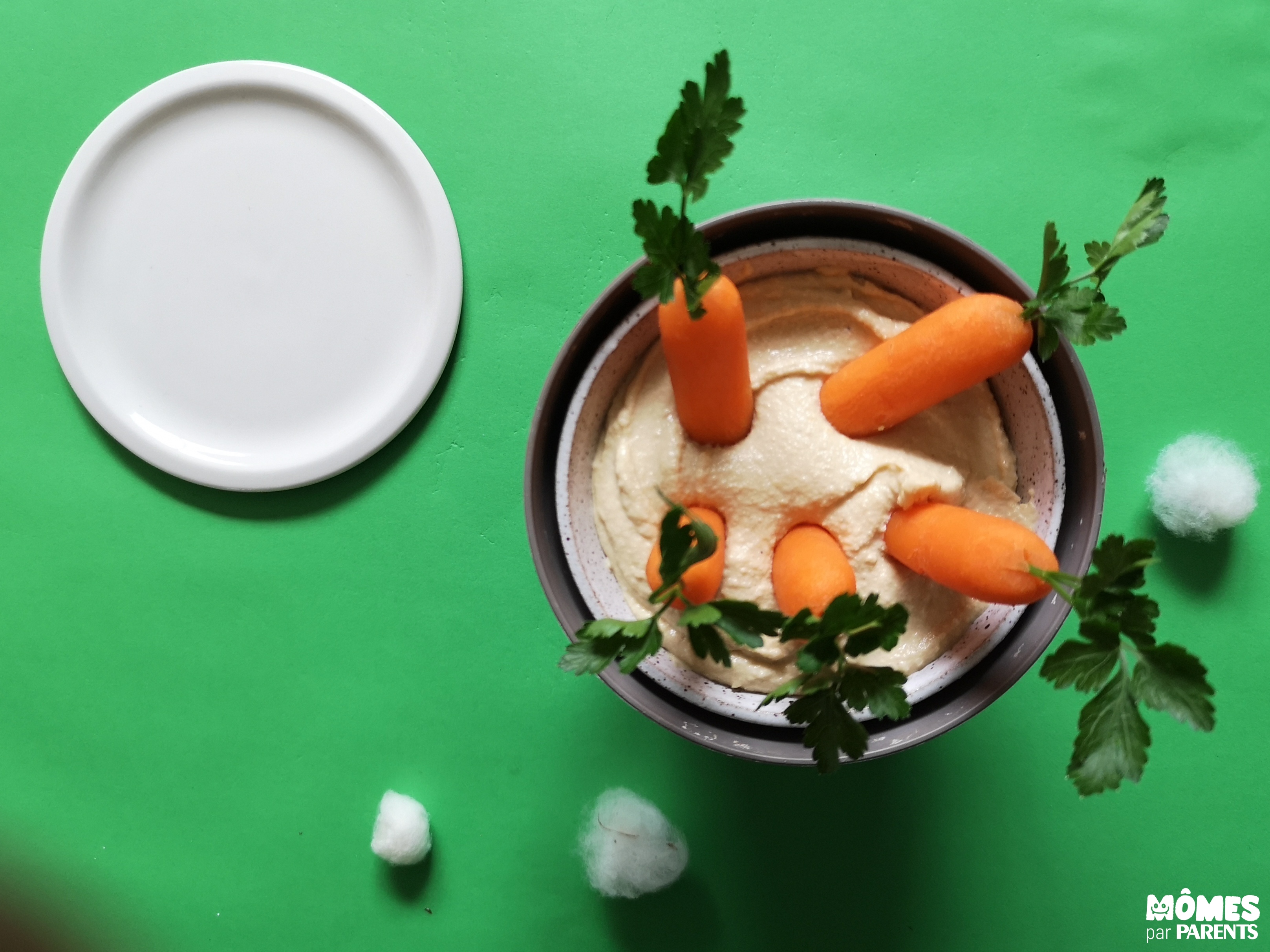 Apéritif de Pâques : un jardin de carottes trompe-l'oeil | MOMES