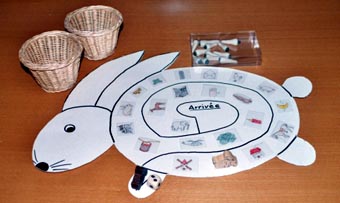 Les mots en couleurs, un petit jeu de lecture | MOMES