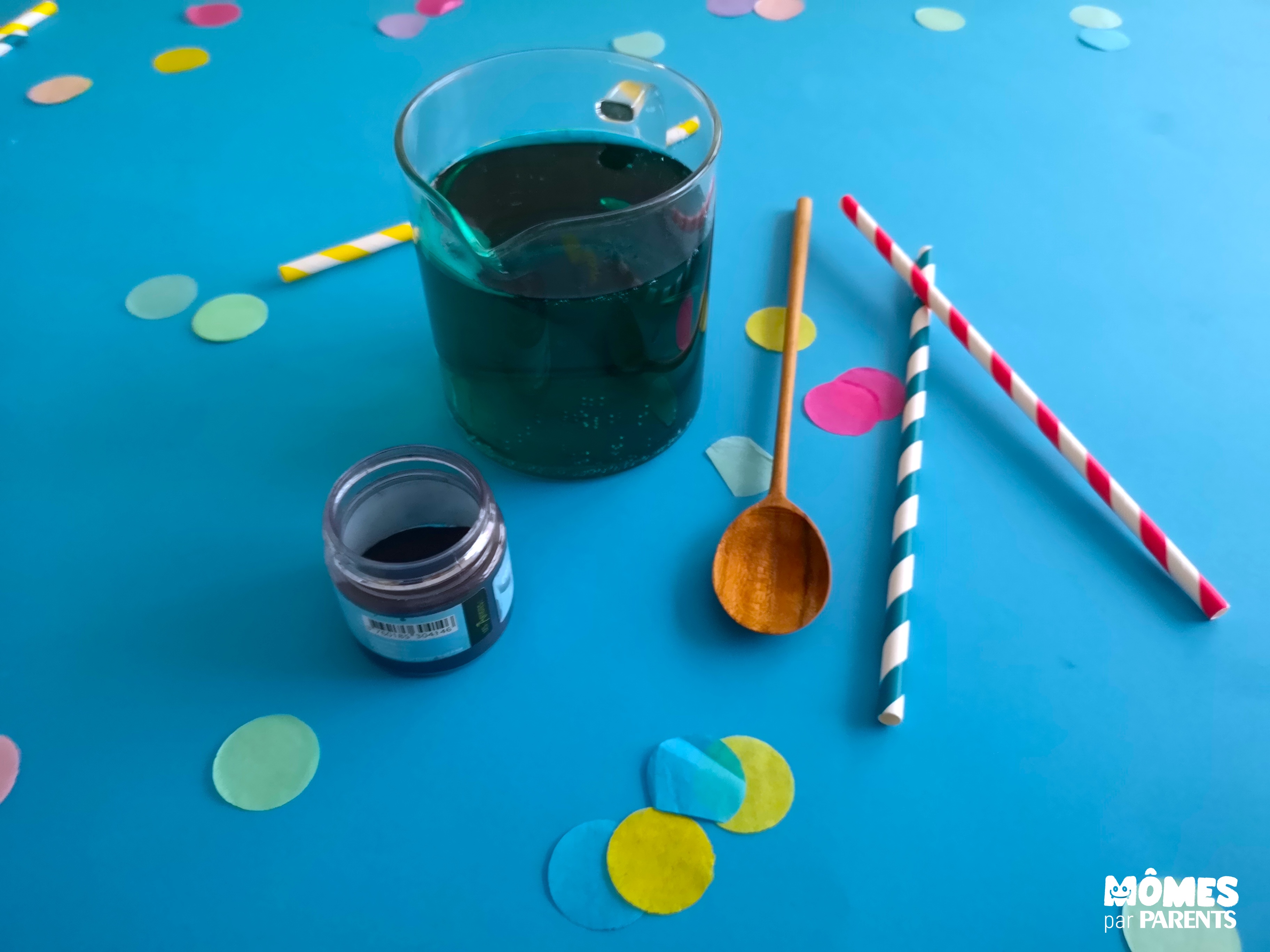 Boisson enfant : cocktail arc-en-ciel | MOMES