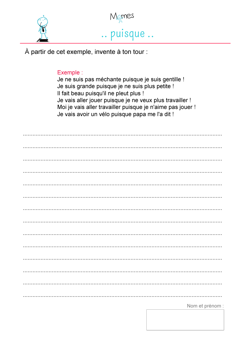 Lipogramme sans A - exercice de rédaction | MOMES