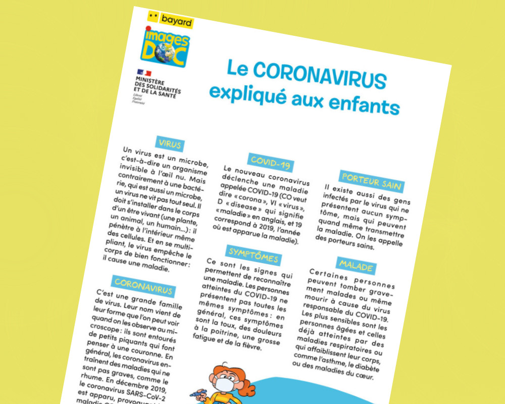 Coronavirus : tous les outils pour préparer la rentrée des classes | MOMES