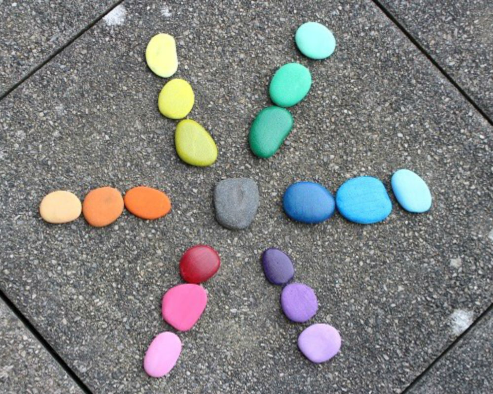 15 idées de créations facile avec des galets | MOMES