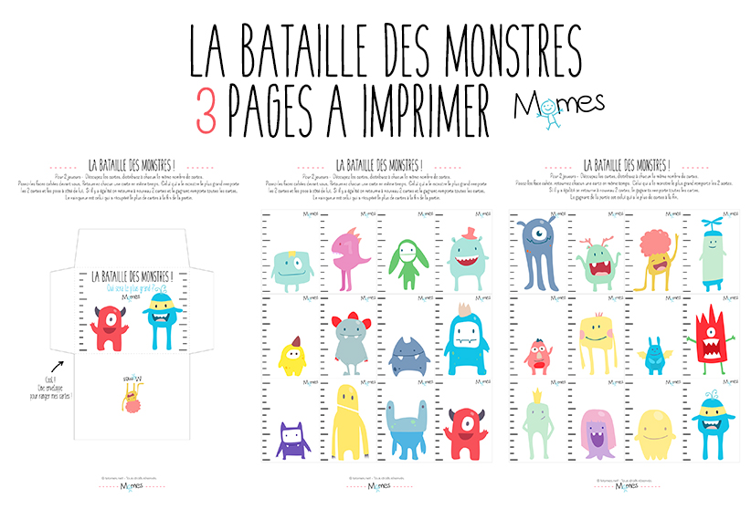 Jeu de batailles des Monstres | MOMES
