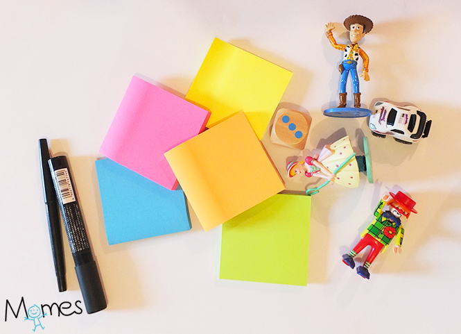 Un jeu de l'oie géant avec des Post-It | MOMES