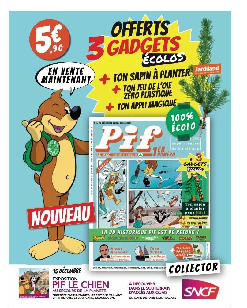 Le magazine Pif est de retour en kiosque | MOMES.net