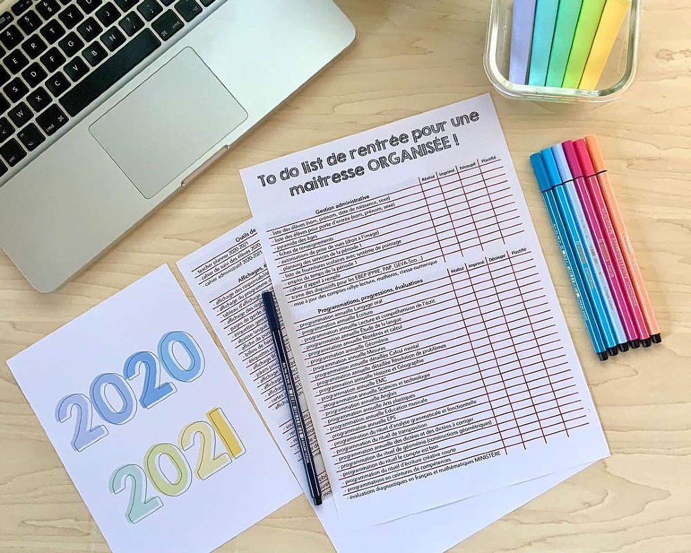 25 outils d'instits pour préparer la rentrée scolaire | MOMES