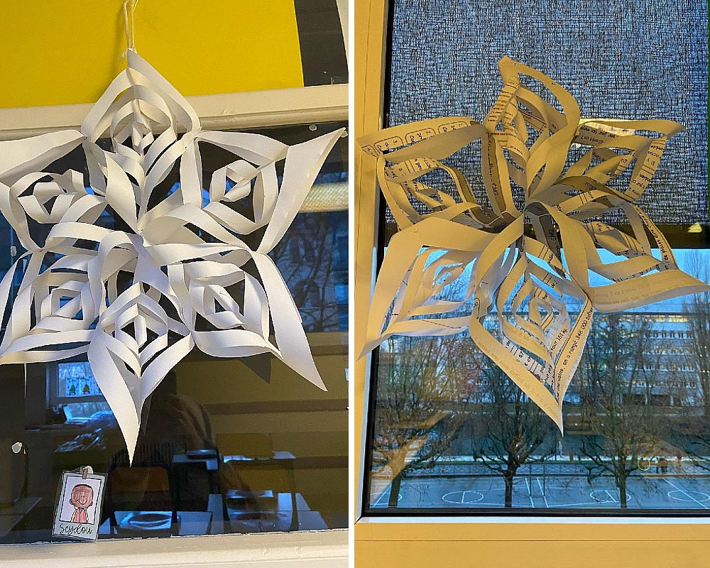 20 flocons de neige à fabriquer avec les enfants pour Noël | MOMES