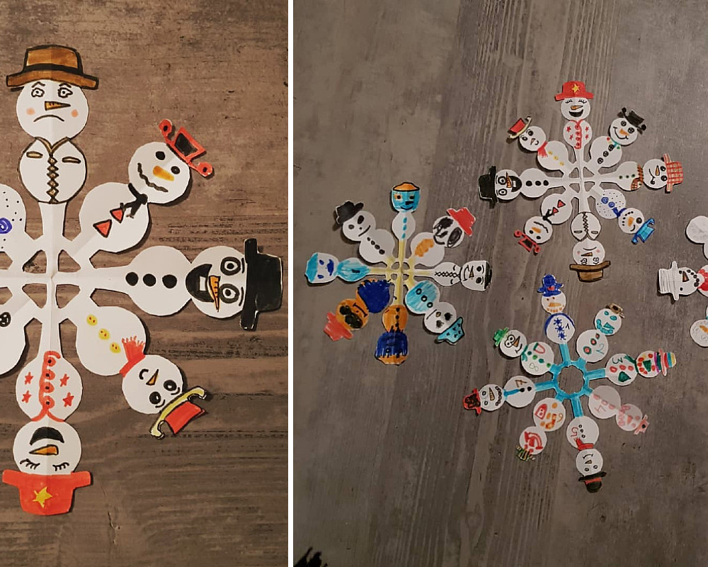 20 flocons de neige à fabriquer avec les enfants pour Noël | MOMES