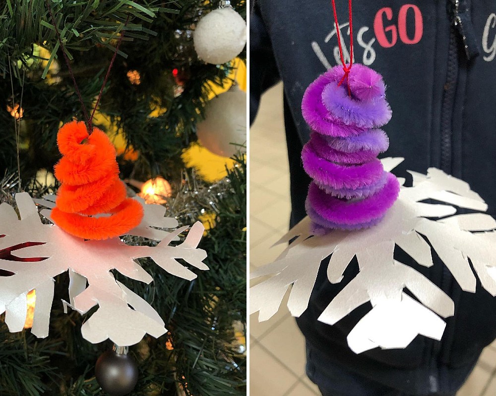 20 flocons de neige à fabriquer avec les enfants pour Noël | MOMES