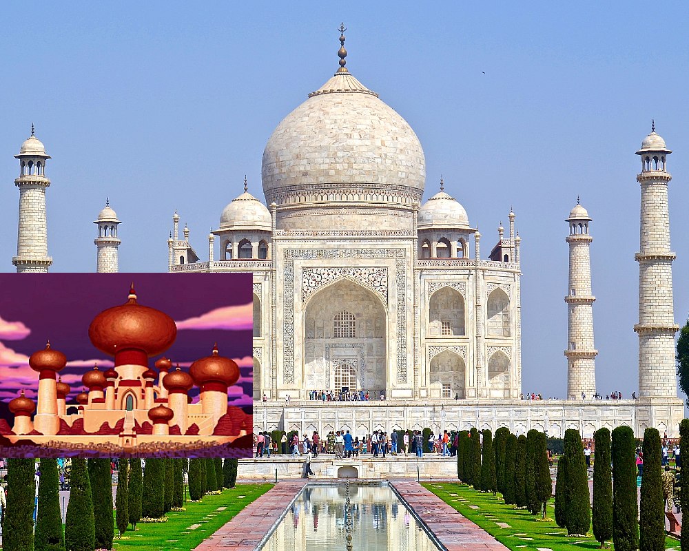 Ces 15 lieux ont inspiré les décors des films de Disney | MOMES