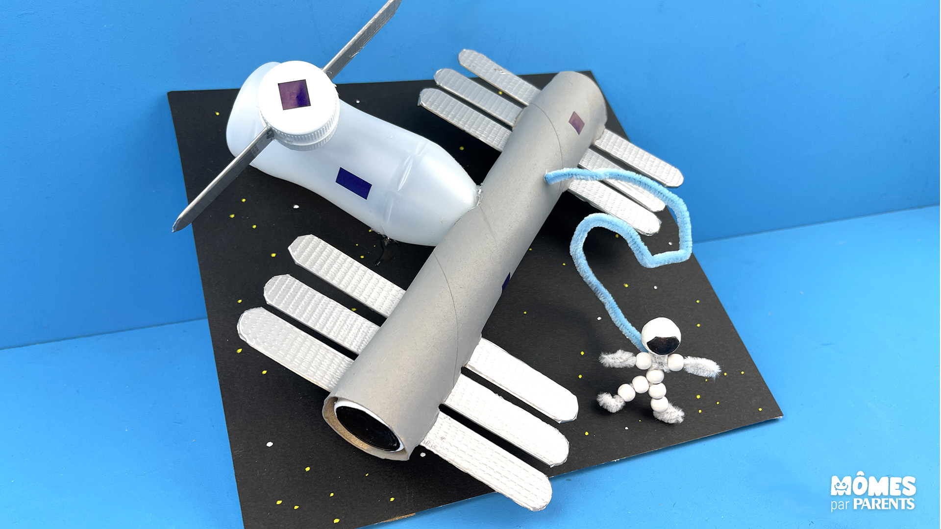 Tuto ISS et son spationaute Thomas Pesquet | MOMES