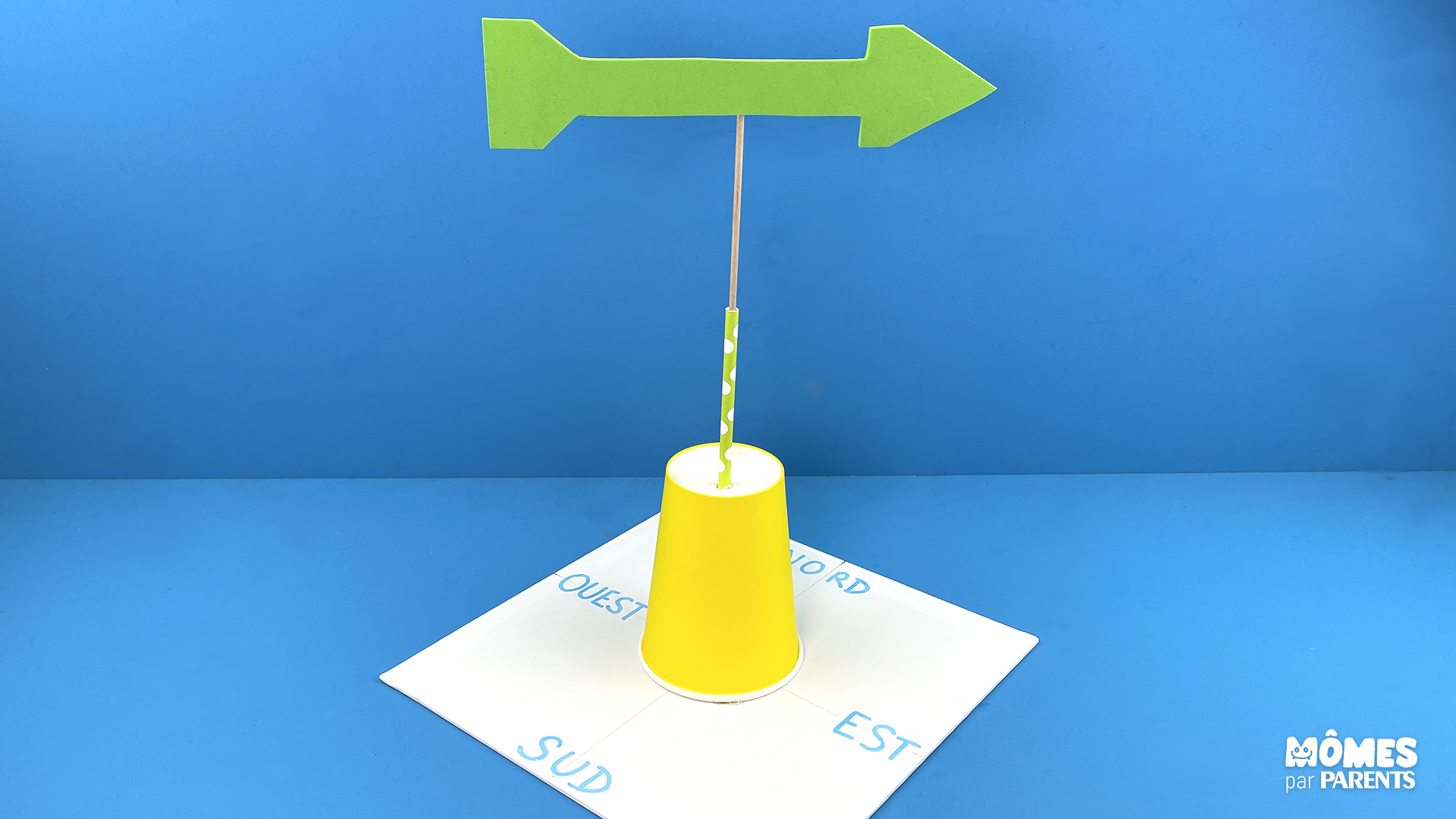 Tuto pour enfants : fabriquer une girouette | MOMES
