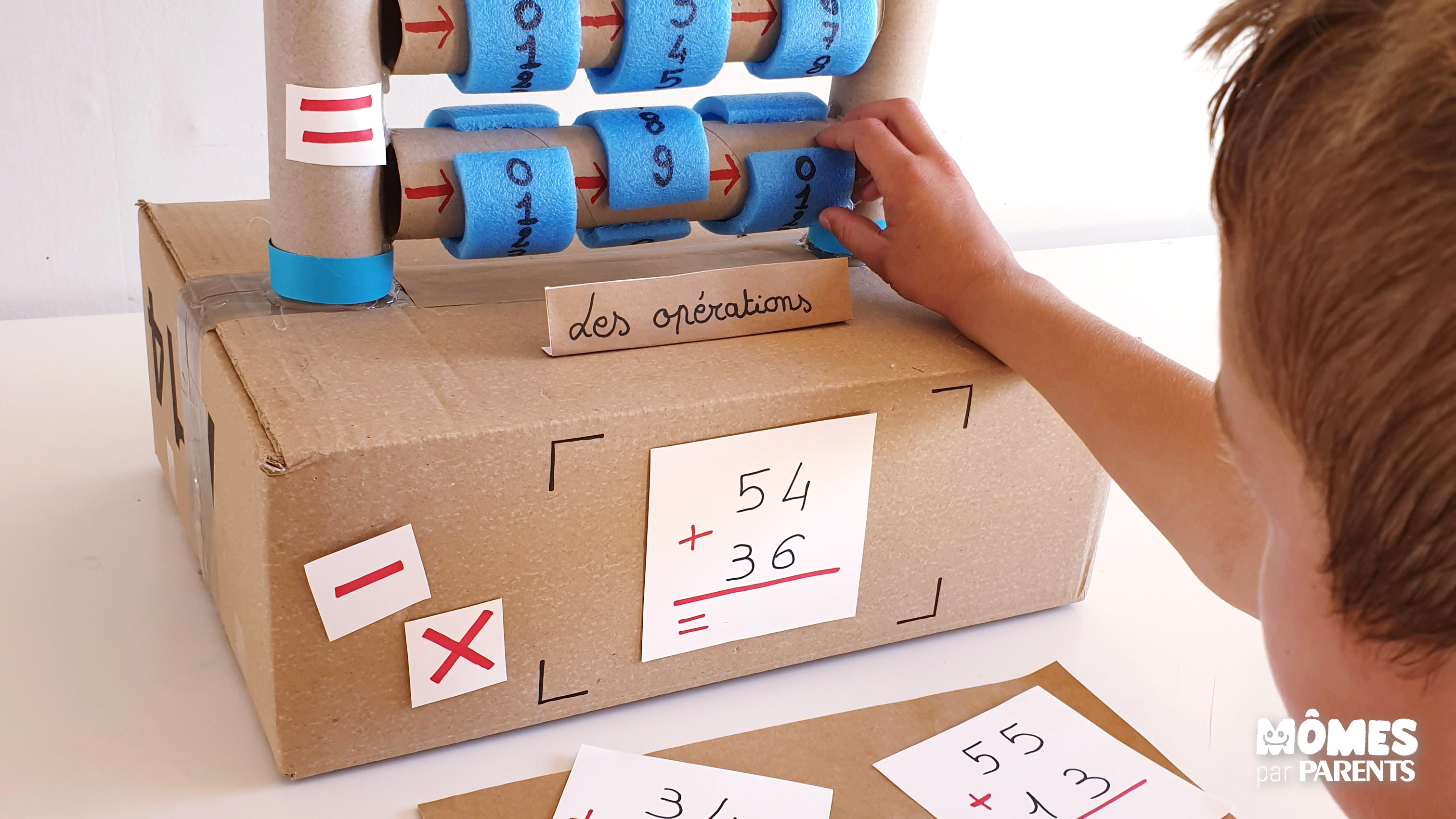Astuce pour apprendre à faire des additions / soustractions facilement ...