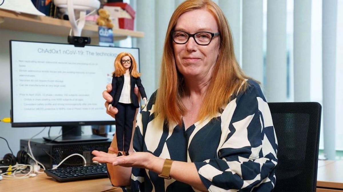 Des Barbie à l'image de la vaccinologue Sarah Gilbert et de cinq autres ...