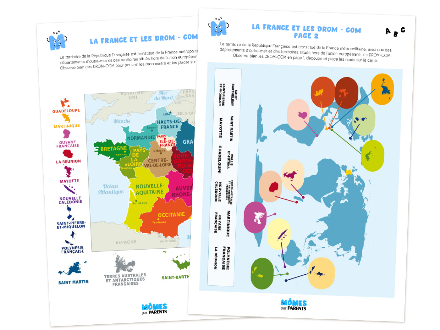 Les DROM-COM - Départements, régions et collectivités d'Outre-Mer | MOMES