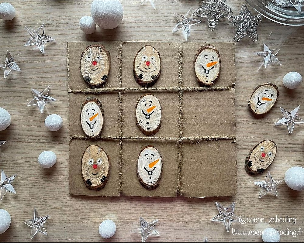 18 idées pour fabriquer un jeu de morpion pour les enfants | MOMES