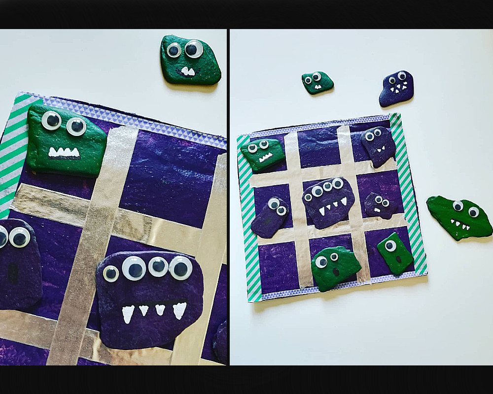 18 idées pour fabriquer un jeu de morpion pour les enfants | MOMES