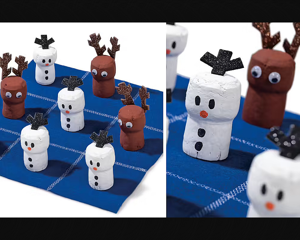 18 idées pour fabriquer un jeu de morpion pour les enfants | MOMES