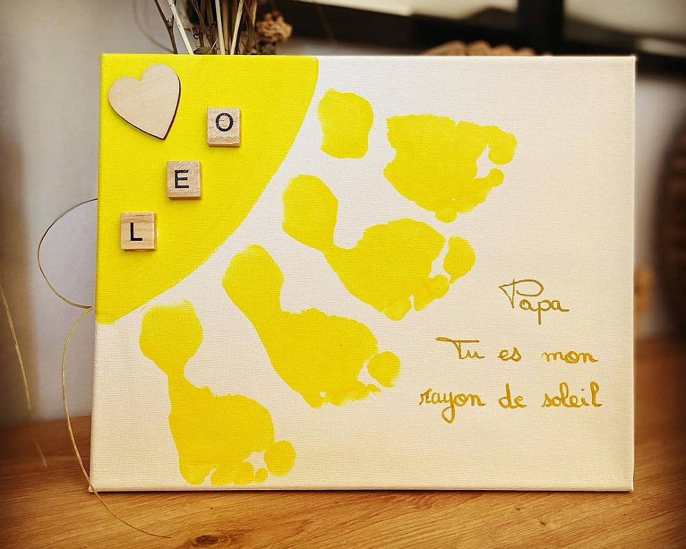 25 DIY avec des empreintes de main, de pied, et de doigt | MOMES