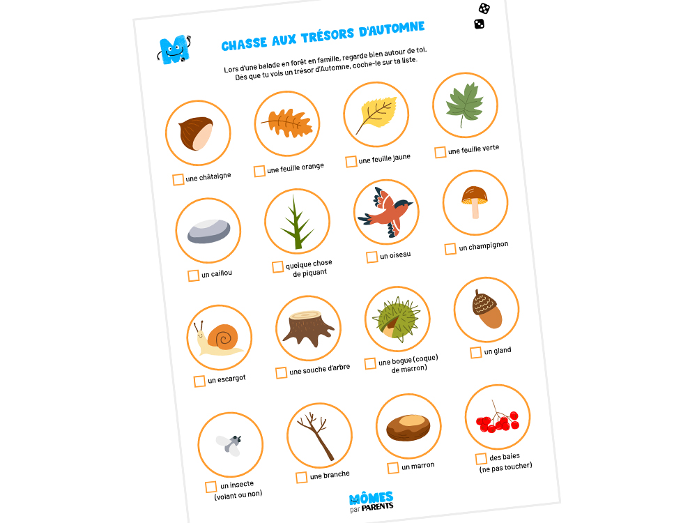 Découvrez notre super chasse aux trésors d'Automne | MOMES
