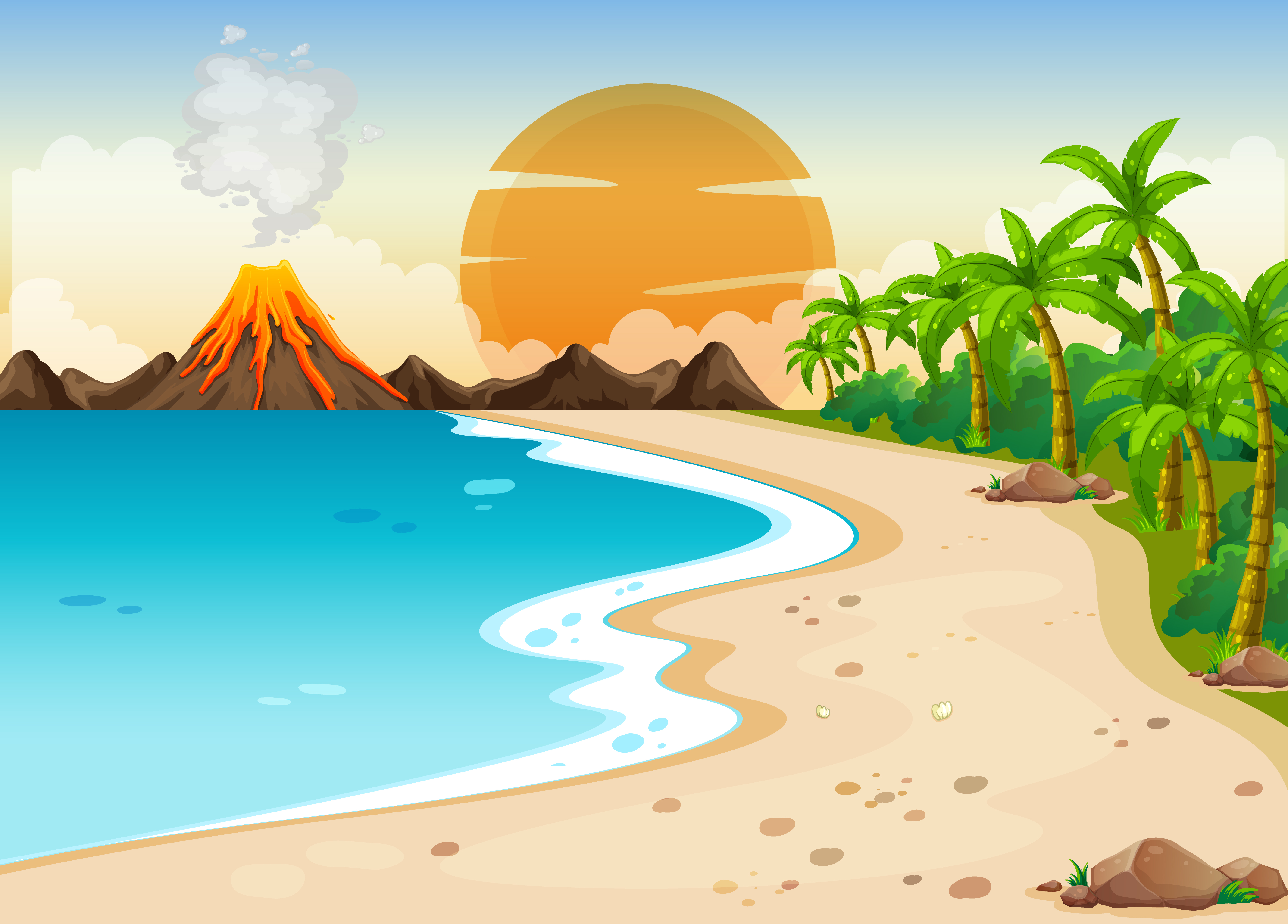 Comment se forme un volcan : la formation du volcan | MOMES