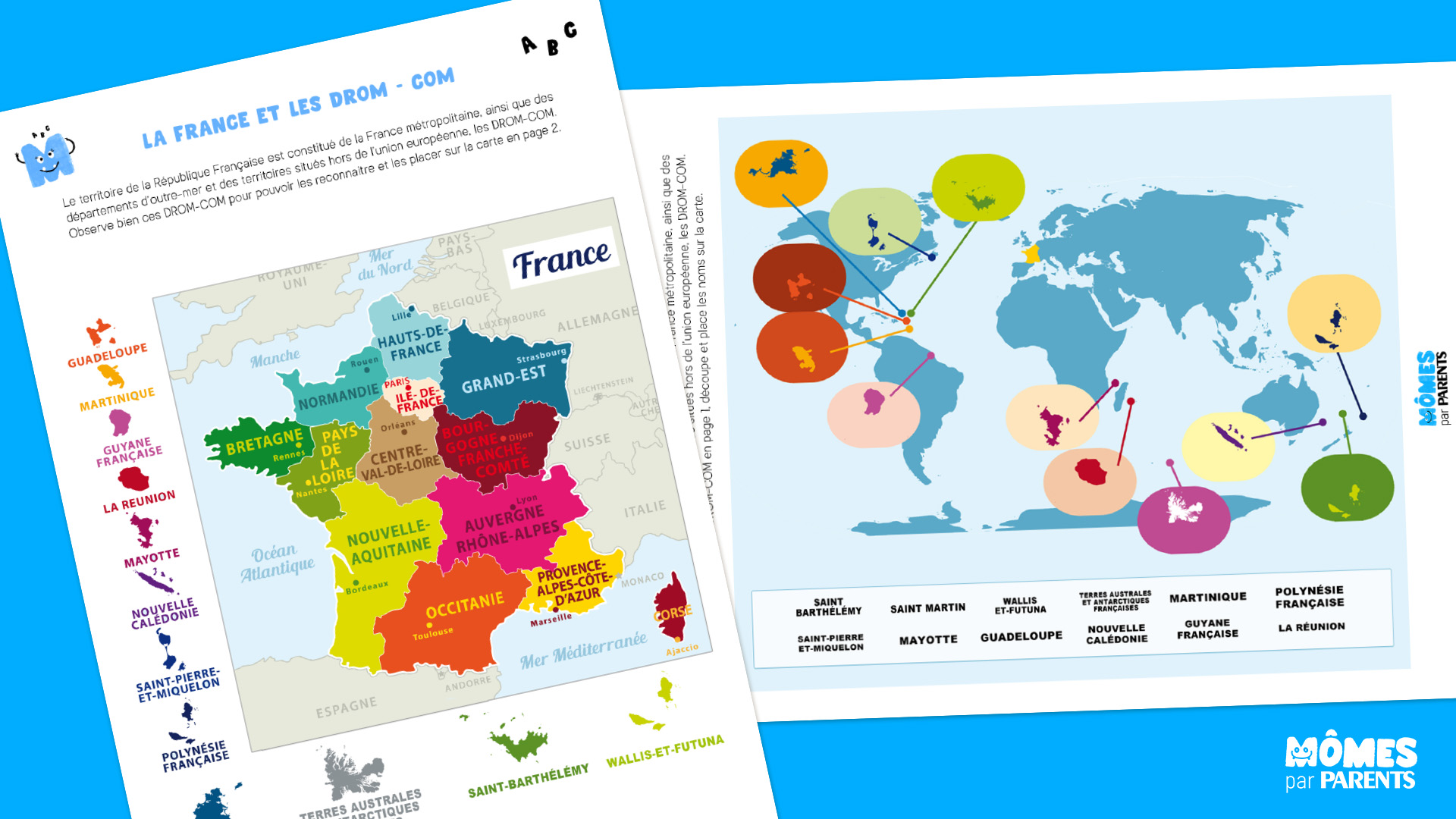 Les DROM-COM - Départements, régions et collectivités d'Outre-Mer | MOMES