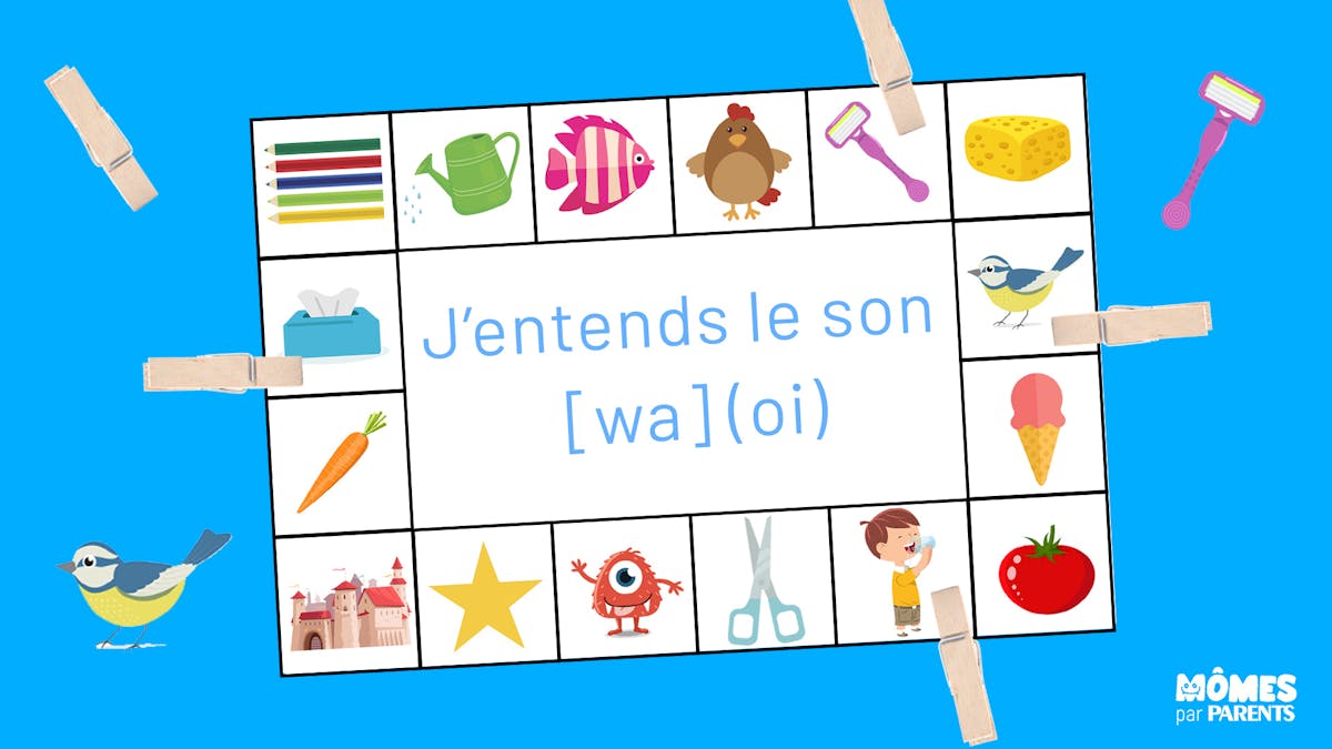 Reconnaitre le son oi | MOMES