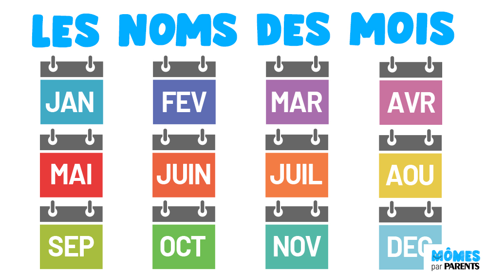 Que veulent dire les noms des 12 mois de l'année ? | MOMES