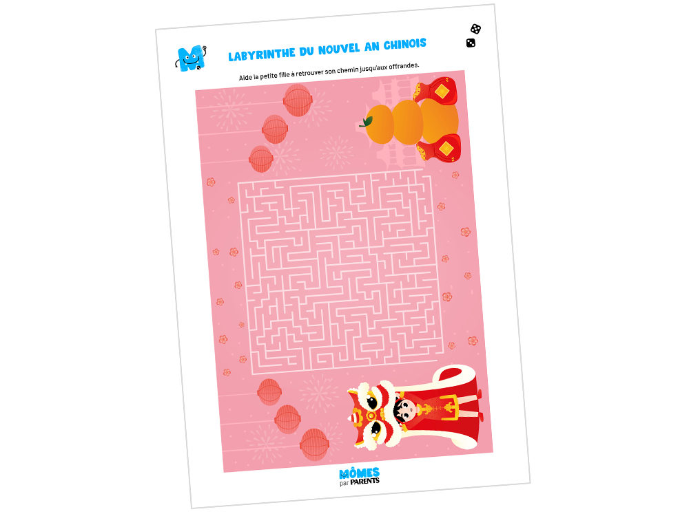 Jouer au labyrinthe du Nouvel An Chinois | MOMES