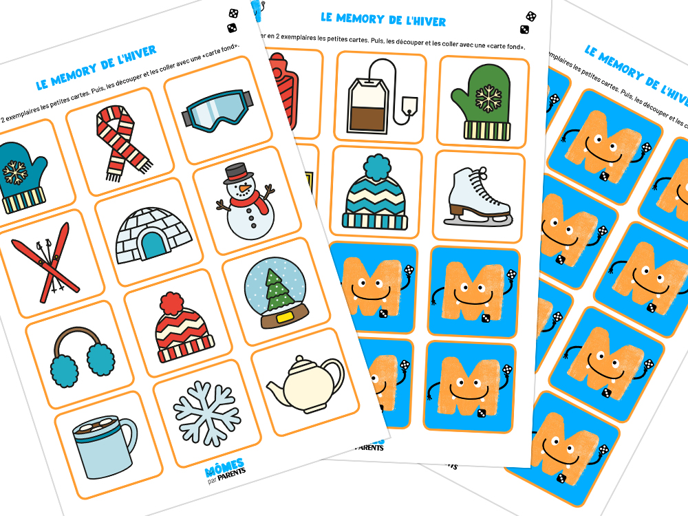 Découvrez notre jeu de Memory spécial Hiver ! | MOMES