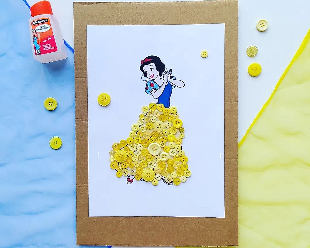 15 bricolages avec des boutons pour divertir les enfants | MOMES