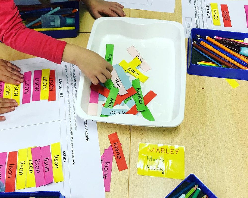 20 activités pour reconnaître et écrire son prénom momes | MOMES