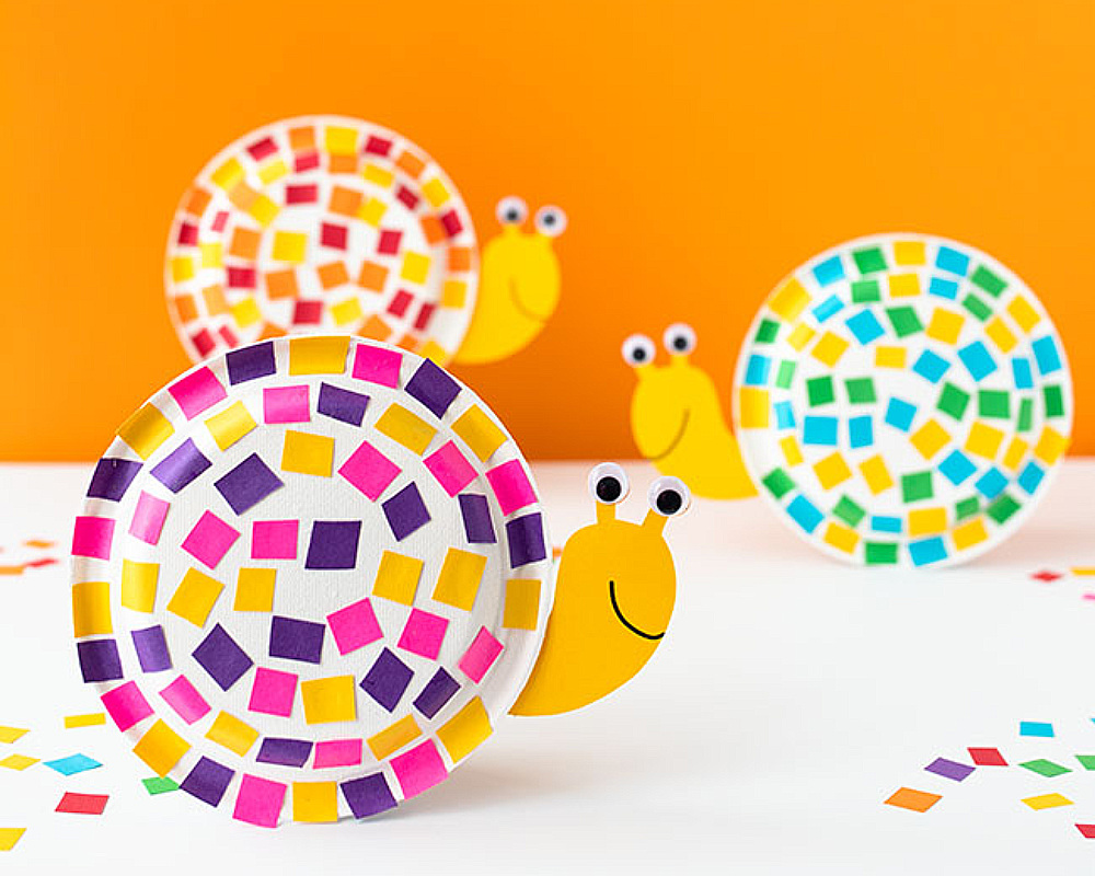 17 bricolages autour de l'escargot pour les enfants | MOMES