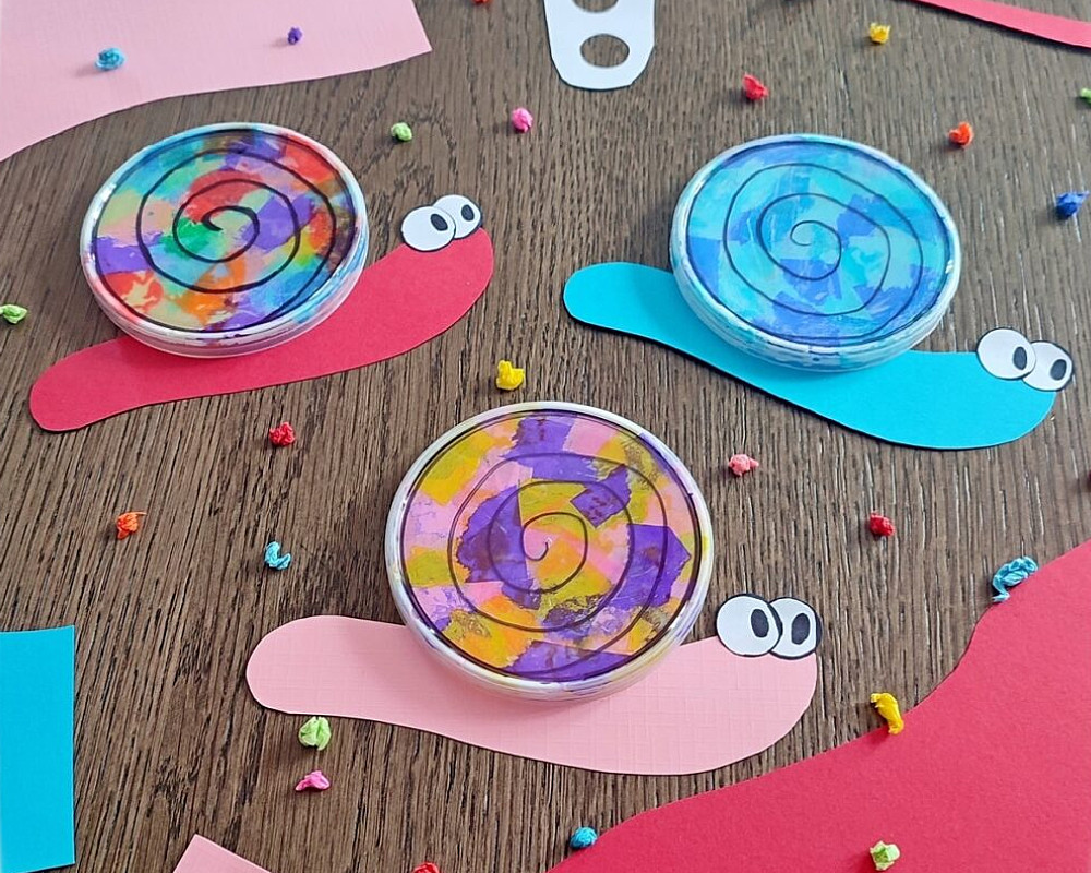 17 bricolages autour de l'escargot pour les enfants | MOMES
