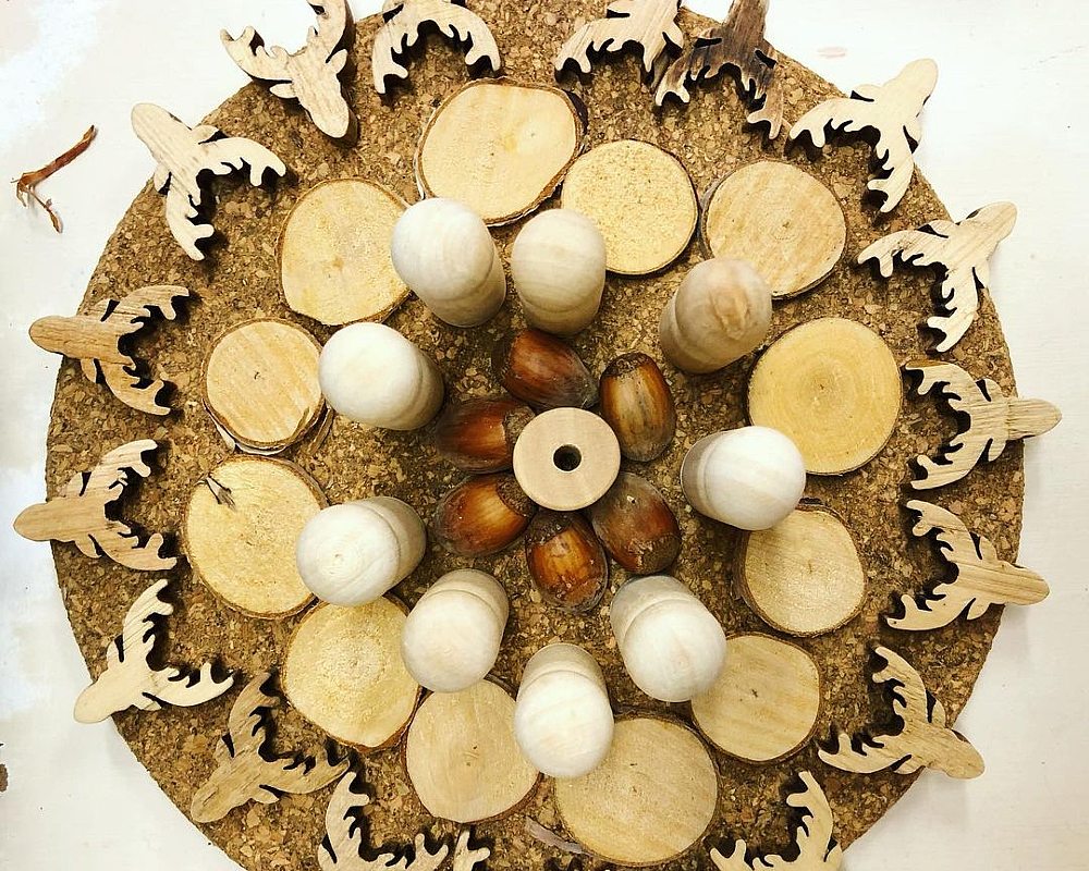 15 bricolages avec des rondins de bois pour les enfants | MOMES