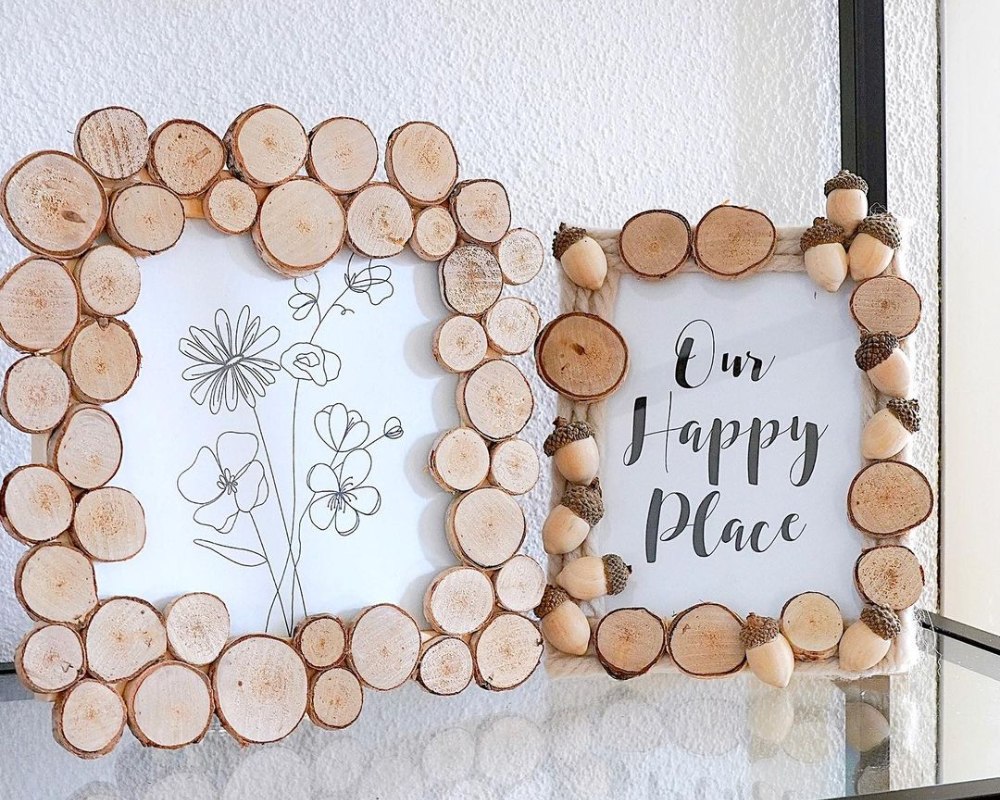 15 bricolages avec des rondins de bois pour les enfants | MOMES