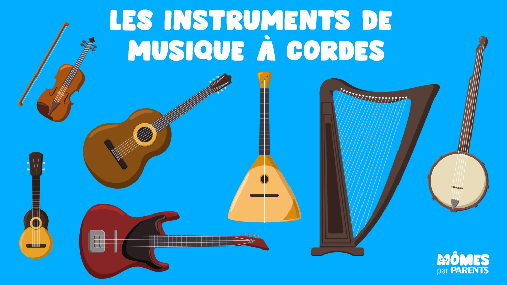 Découvrez les instruments de musique à cordes | MOMES