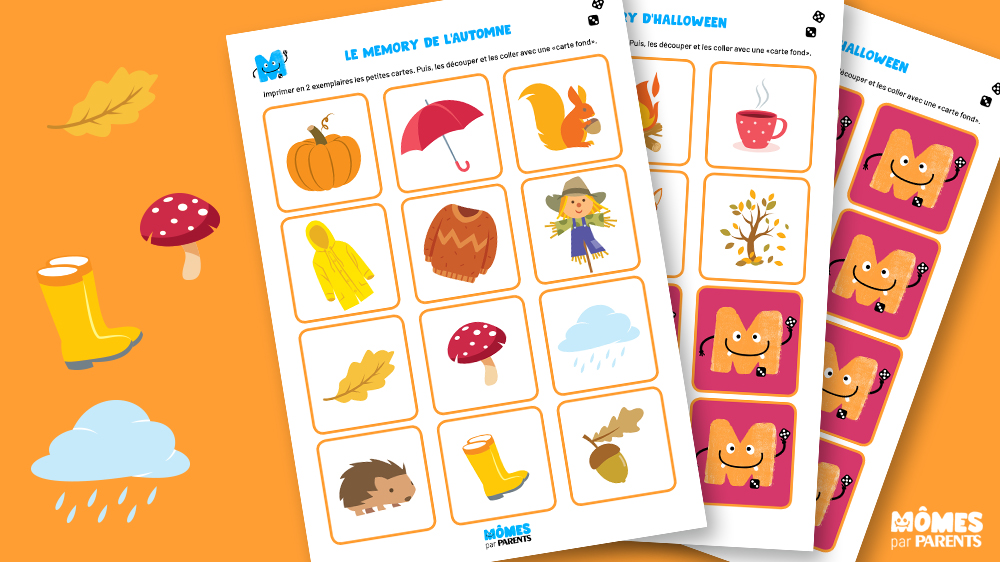 Découvrez notre jeu de Memory spécial Automne | MOMES
