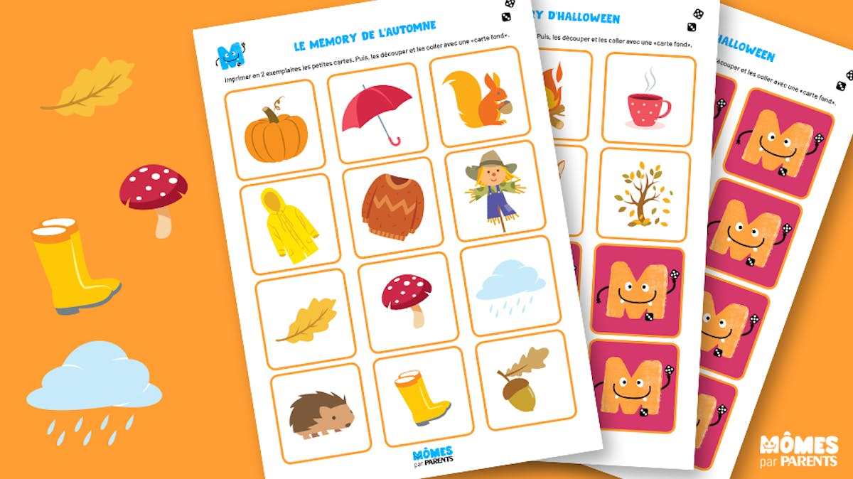 Découvrez notre jeu de Memory spécial Automne | MOMES