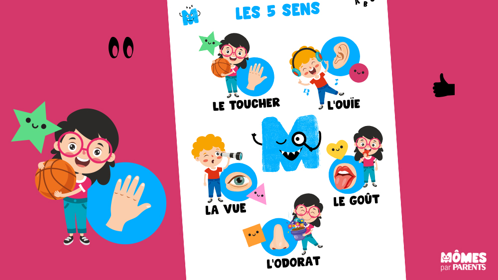Découvrez notre affiche Les 5 sens | MOMES