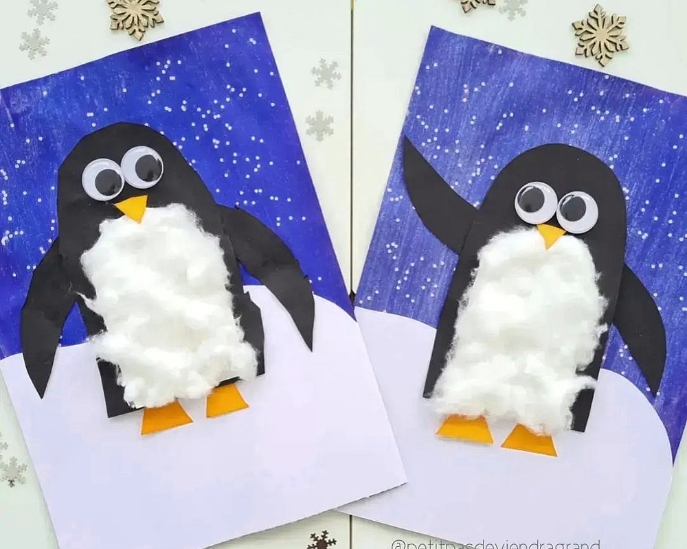 Top 40 des activités manuelles d'hiver pour les maternelles | MOMES