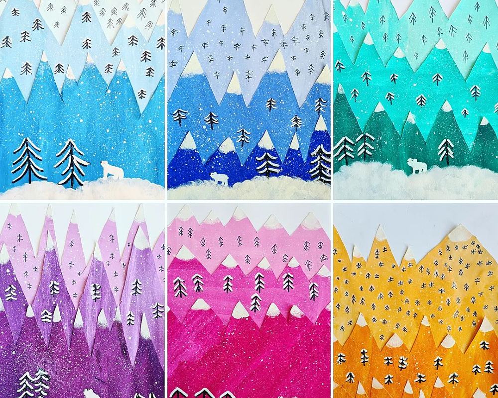 Top 40 des activités manuelles d'hiver pour les maternelles | MOMES