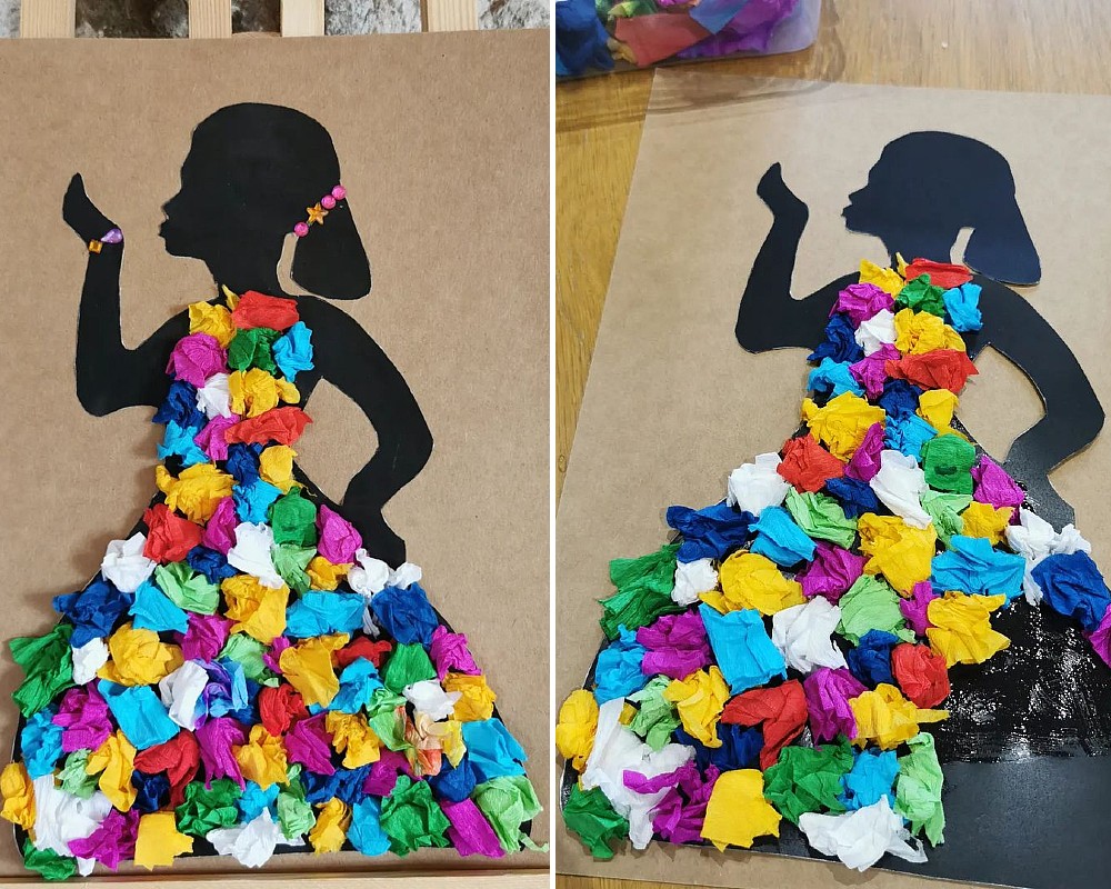 17 bricolages et créations en papier crépon pour enfants | MOMES