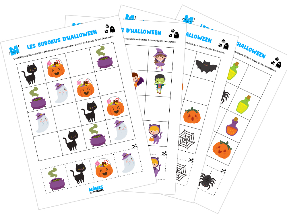 Halloween : des sudokus pour petits monstres à télécharger gratuitement ...